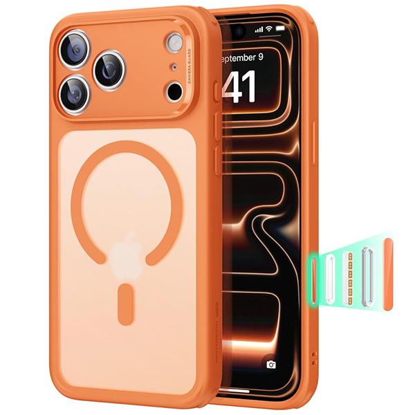 [バーコード] 4894240291627[型番] ESR816TPU ポリカーボネート タフケース 背面ケース iPhone 17 Pro Max (2025年 3眼 6.9インチ) MagSafe規格のワイヤレス充電・吸着 アイフォーン...