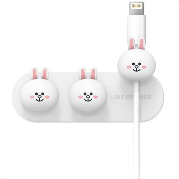 [バーコード] 8809788483898[型番] EL_ALLCSBTLN_CNLINE FRIENDS かわいい ケーブルワインダー 磁石付き CONY ホワイトラッピング可アップル製品・Mac・iPhone・iPad専門店のキットカッ...