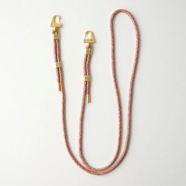 [バーコード] 4570047572960[型番] PN23296ストラップ おしゃれ ゴールド カラビナ ポリエステル ネックストラップ レインボーラッピング可アップル製品・Mac・iPhone・iPad専門店のキットカット