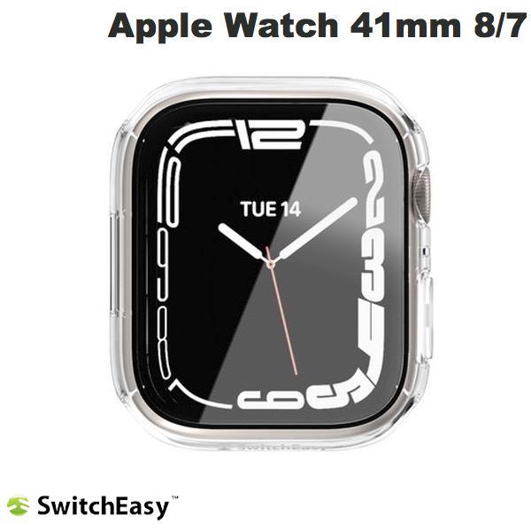 [バーコード] 4895241108419[型番] SE_W41CSPCNW_TRポリカーボネート タフケース クリア ガラス Apple Watch 41mm Series 7 Apple Watch 41mm Series 8 Appl...
