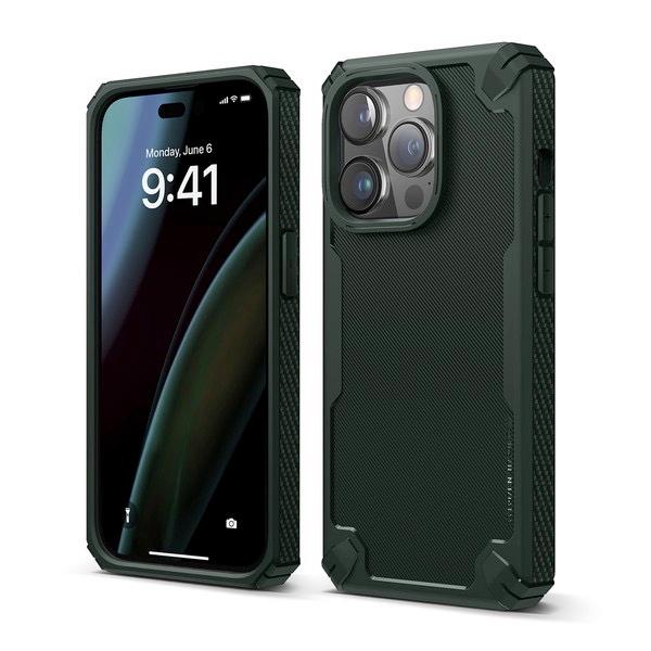 [バーコード] 8809863854810[型番] EL_INPCSTPAE_DRグリーン 背面ケース TPU Dark Green アイフォーン アイフォン  アイホーン アイホン iPhone iPhone 14 Pro (2022年秋...