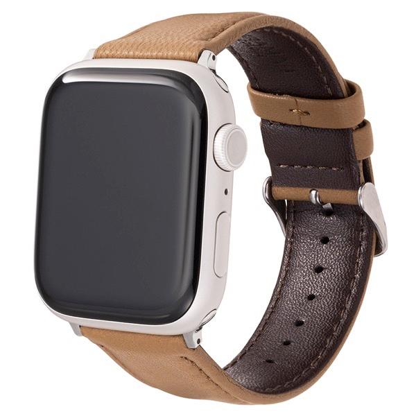 [バーコード] 4570046396697[型番] CWBSG-AW01BRWレザー 本革 革 皮 撥水加工 ライトブラウン Apple Watch 42mm Series 1 Apple Watch 42mm Series 2 Apple...