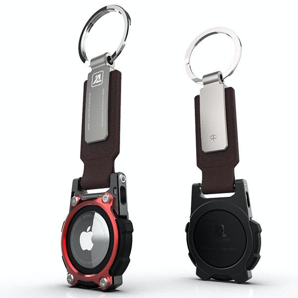 [バーコード] 4562332429530[型番] IT-A21BK-REアルミニウム 合成皮革 PUレザー レッド AirTag 第2世代 AirTag 第1世代ラッピング可アップル製品・Mac・iPhone・iPad専門店のキットカット...