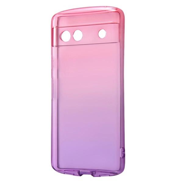 [バーコード] 4580548408736[型番] IN-GP7ATC12/PVMTPU ポリカーボネート ストラップホール タフケース 背面ケース ピンク パープル Google Pixel 7aラッピング可アップル製品・Mac・iPho...