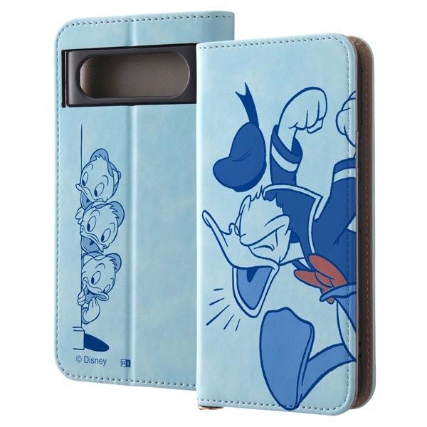 [バーコード] 4570128262193[型番] IJ-DGP8DML2A/DD15TPU ポリカーボネート ストラップホール 手帳型 合成皮革 カードホルダー ディズニー スタンド機能 ドナルドダック 怒るドナルド Google Pix...