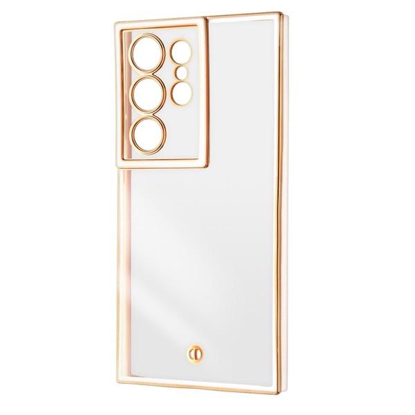 [バーコード] 4570128265101[型番] IS-GS24UPFC4/WGホワイト/ゴールド TPU 背面ケース 衝撃吸収 ストラップホール ポリウレタン Galaxy S24 Ultraラッピング可アップル製品・Mac・iPhon...