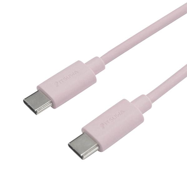 [バーコード] 4523608028093[型番] MTCD2302PKUSB Type-C 1.0m USB Type-C端子搭載の iPhone USB Type-C端子搭載の タブレット / iPad ピンクラッピング可アップル製品・...