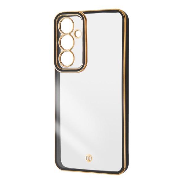 [バーコード] 4570128265651[型番] IS-GA55PFC4/BGTPU Galaxy A55 5G ストラップホール 背面ケース ソフトケース クリア ブラック ゴールドラッピング可アップル製品・Mac・iPhone・iPa...