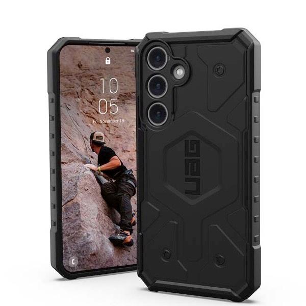 [バーコード] 4988481878089[型番] UAG-GLXS24-BKGalaxy S24 TPU ポリカーボネート 背面ケース タフケース ブラックラッピング可アップル製品・Mac・iPhone・iPad専門店のキットカット