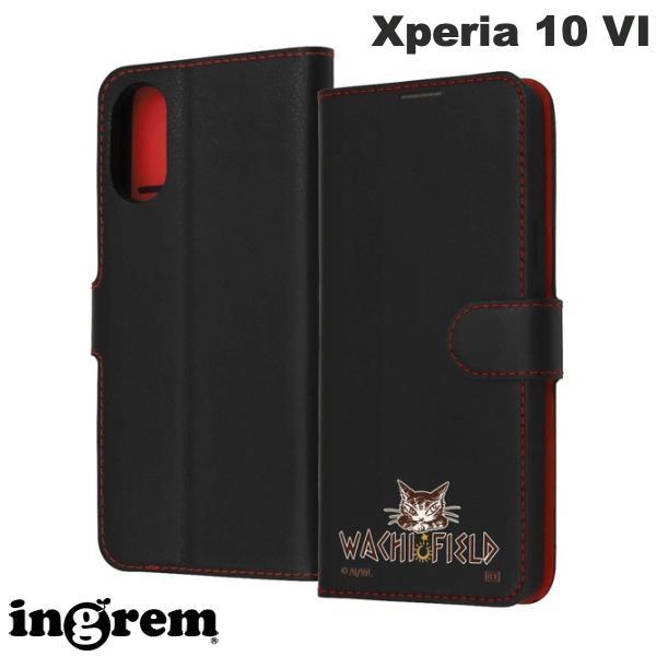 [バーコード] 4570128270891[型番] IJ-IXP10M6ELC1BR/DY3Xperia 10 VI TPU ストラップホール 合成皮革 カードホルダー スタンド機能 手帳型 磁石付き ねこ ダヤン_WACHIFIELDロゴ...