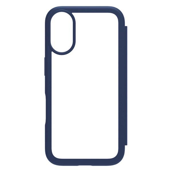 [バーコード] 4582269565200[型番] TR-IP24M2-FS-NViPhone 16 (2024年6.1インチ2眼) アイフォーン アイフォン  アイホーン アイホン iPhone 手帳型 クリア ネイビー ストラップホール...