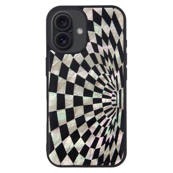 [バーコード] 4582741611272[型番] I27127i16iPhone 16 (2024年6.1インチ2眼) アイフォーン アイフォン  アイホーン アイホン iPhone ポリカーボネート 背面ケース TPU 錯視 ストラップ...