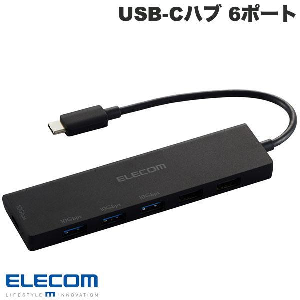 [バーコード] 4549550333474[型番] U3HC-H060BKUSB Type-C USB3.2 ブラック 6ポート バスパワー mac / win 両対応 USB A USB3.0ラッピング可アップル製品・Mac・iPhone...