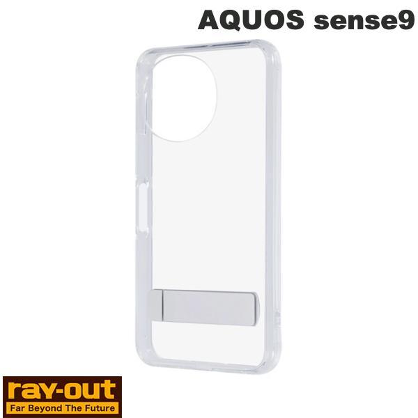 [バーコード] 4580548455099[型番] RT-AQM5STA1/CMAQUOS sense9 背面ケース ストラップホール TPU ポリカーボネート クリア アルミニウム スタンド機能ラッピング可アップル製品・Mac・iPhon...