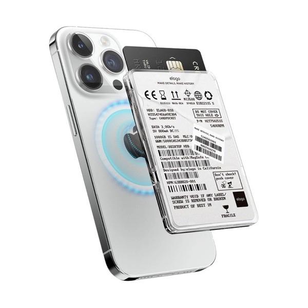 [バーコード] 8800254486757[型番] EL_IWMCPPCMK_HDポリカーボネート クリア 磁石付き MagSafe規格で吸着 おしゃれ Hard Diskラッピング可アップル製品・Mac・iPhone・iPad専門店のキッ...