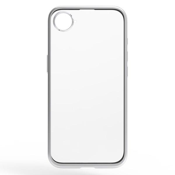 [バーコード] 4582269577821[型番] TR-IP25S-AGSL-CLSVTPU シルバー クリア ストラップホール 背面ケース タフケース iPhone 16e (2025年6.1インチ1眼) iPhone 17e (202...