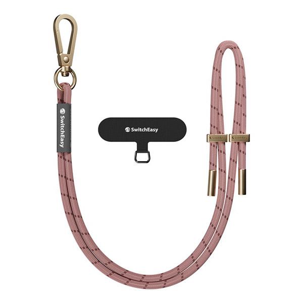 [バーコード] 4895241130557[型番] SE_SPASRNYE5_PBストラップ ベージュ ショルダーストラップ ネックストラップ スマートフォン Peach Beige メタル ナイロンラッピング可アップル製品・Mac・iPh...