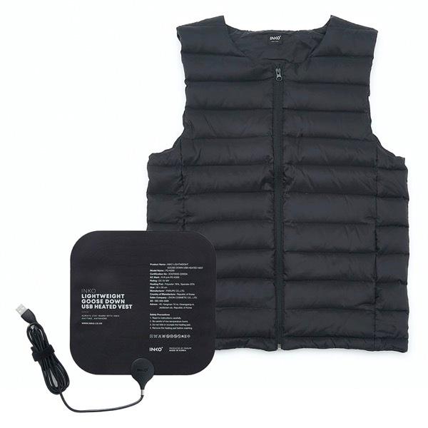 [バーコード] 8809237072611[型番] IK07261L 冬 ナイロン USB A 0.6m 5000mAh ブラックラッピング可アップル製品・Mac・iPhone・iPad専門店のキットカットウェアラブルヒーター 電熱ベスト