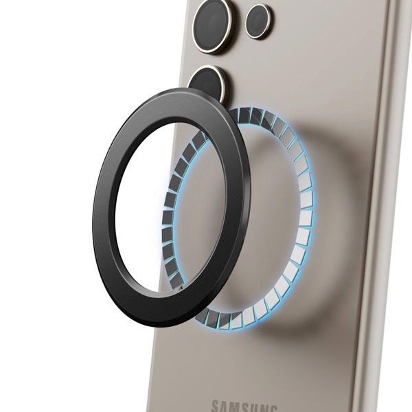 [バーコード] 8809919810722[型番] EL_MGOZZMGR9_BKブラック MagSafe規格で吸着 スマートフォン 2枚入り 磁石付きラッピング可アップル製品・Mac・iPhone・iPad専門店のキットカット