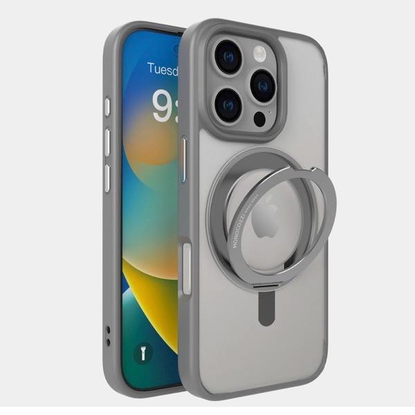 [バーコード] 4895199111066[型番] MC_IPRCSPTSP_GYiPhone 16 Pro (2024年6.3インチ3眼) アイフォーン アイフォン  アイホーン アイホン iPhone TPU ポリカーボネート 磁石付き...