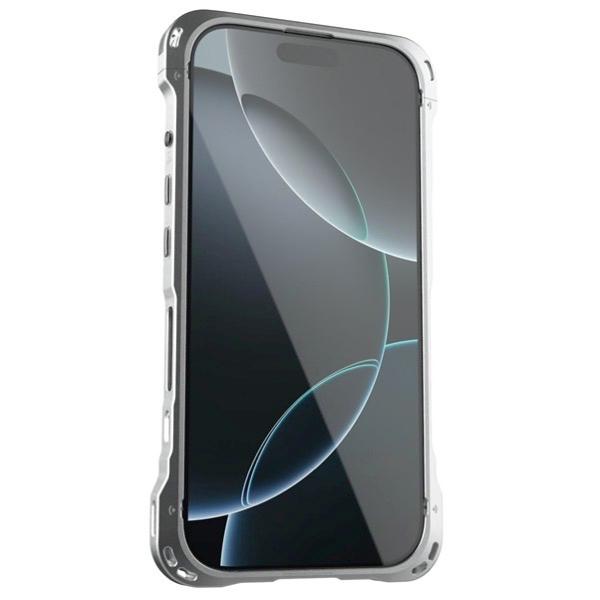 [バーコード] 4562332432776[型番] IP-A2416P-SIiPhone 16 Pro (2024年6.3インチ3眼) アイフォーン アイフォン  アイホーン アイホン iPhone アルミニウム バンパー シルバーラッピン...