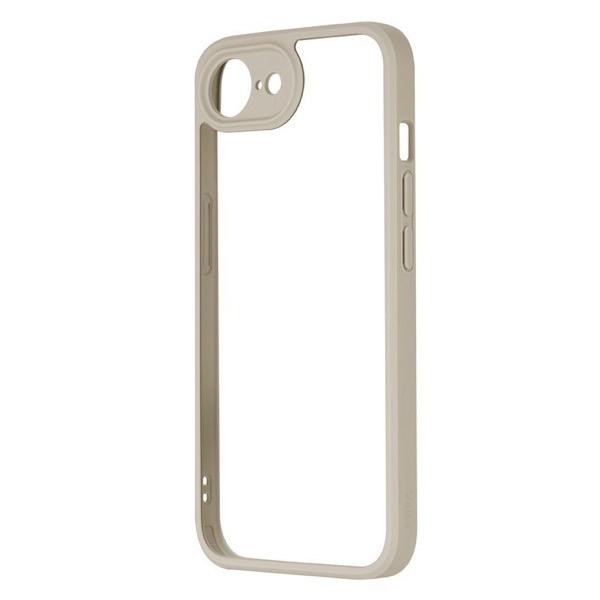 [バーコード] 4582698109389[型番] LN-ISS24UKHBGアイフォーン アイフォン  アイホーン アイホン iPhone iPhone 16e (2025年6.1インチ1眼) 背面ケース クリア TPU ベージュ ストラ...