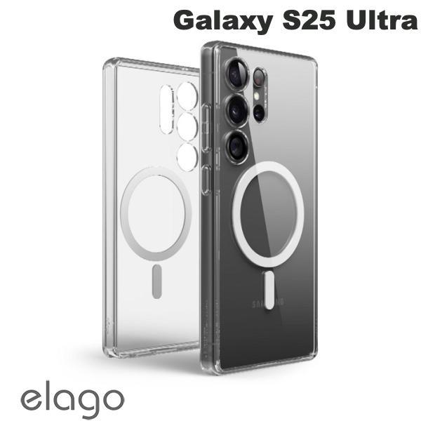 [バーコード] 8800254485941[型番] EL_G5LCSPTH5_CLクリア TPU 背面ケース ポリカーボネート Galaxy S25 Ultra MagSafe規格のワイヤレス充電・吸着 MagSafe規格で吸着ラッピング可...