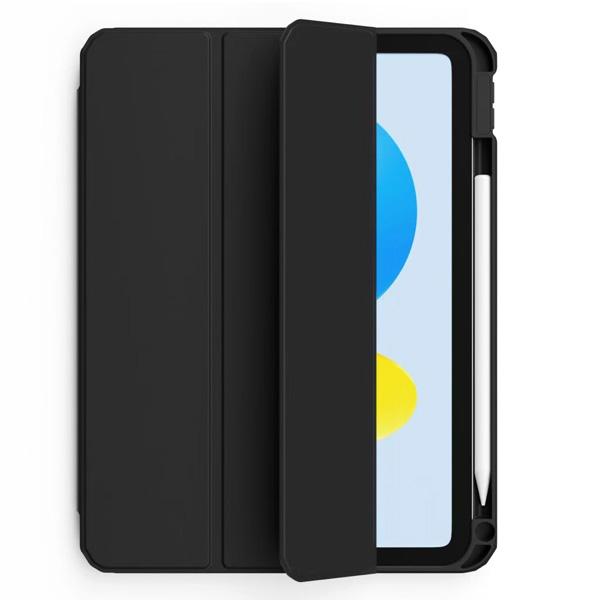[バーコード] 4571475224322[型番] HIPA2407BKiPad A16 (11世代) 11インチ 2025年モデル 手帳型 アクリル スタンド機能 スリープ連動 ペンホルダー クリア TPU ブラックラッピング可アップル製...
