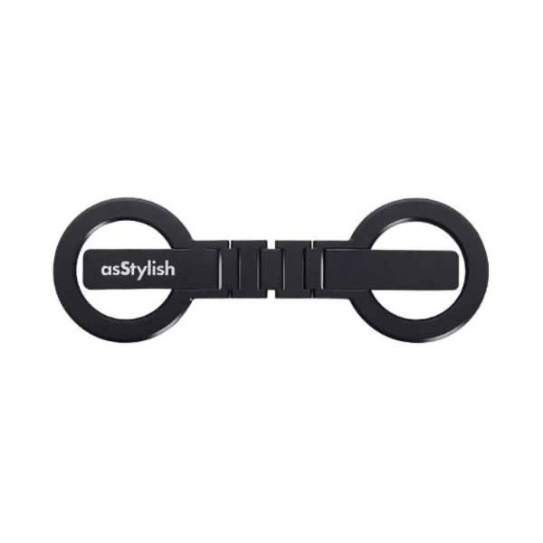 [バーコード] 4562417018840[型番] LG-TWINS-CARRYS-BKブラック アルミニウム 磁石付き スタンド機能ラッピング可アップル製品・Mac・iPhone・iPad専門店のキットカットmag safe magsaf...