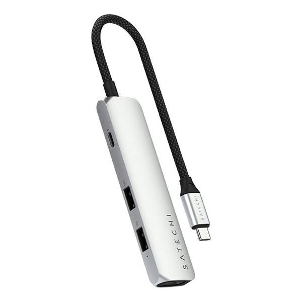[バーコード] 4988481892641[型番] PST-P4SSUSB Type-C シルバー USB Power Delivery (USB PD) PD対応 4K USB3.2 アルミニウム USB A HDMI USB Type-...
