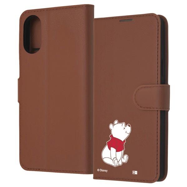 [バーコード] 4570128274202[型番] IJ-DXP10M6ELC1DK/PO45Xperia 10 VI ポリウレタン TPU 合成皮革 手帳型 ストラップホール カードホルダー スタンド機能 ディズニー プーさん くまのプー...