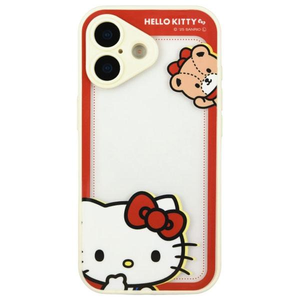 [バーコード] 4550213579689[型番] SANG-579KTアイフォーン アイフォン  アイホーン アイホン iPhone iPhone 17 (2025年 2眼 6.3インチ) タフケース ハローキティ 背面ケース クリア か...