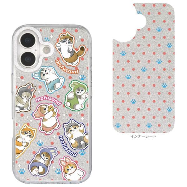 [バーコード] 4550213140025[型番] MOFU-101Bアイフォーン アイフォン  アイホーン アイホン iPhone iPhone 17 (2025年 2眼 6.3インチ) にゃんぱんつ mofusand 背面ケース TPU...