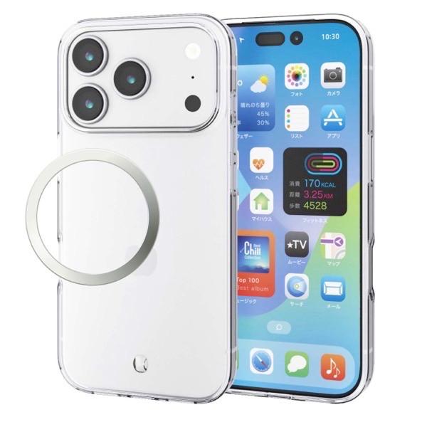 [バーコード] 4549550393775[型番] PM-A25CUCT3CRアイフォーン アイフォン  アイホーン アイホン iPhone iPhone 17 Pro (2025年 3眼 6.3インチ) 背面ケース メタル クリア TPU...