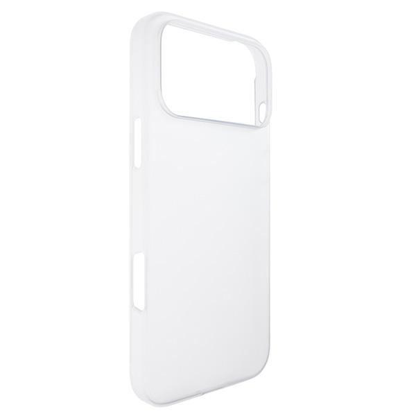 [バーコード] 4519756560745[型番] PPAC-74アイフォーン アイフォン  アイホーン アイホン iPhone iPhone 17 Pro Max (2025年 3眼 6.9インチ) 背面ケース Clear matteラッ...