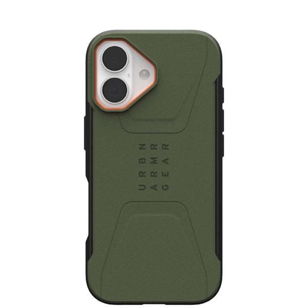 [バーコード] 4988481898094[型番] UAG-IPH25MB-CMS-O/Oアイフォーン アイフォン  アイホーン アイホン iPhone iPhone 17 (2025年 2眼 6.3インチ) Olive/Orange Ma...