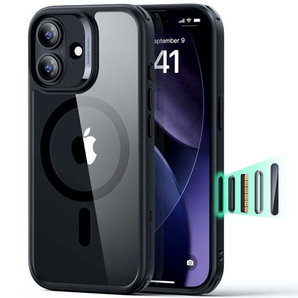 [バーコード] 4894240282953[型番] ESR729アイフォーン アイフォン  アイホーン アイホン iPhone iPhone 17 (2025年 2眼 6.3インチ) ポリカーボネート タフケース TPU 背面ケース Mag...