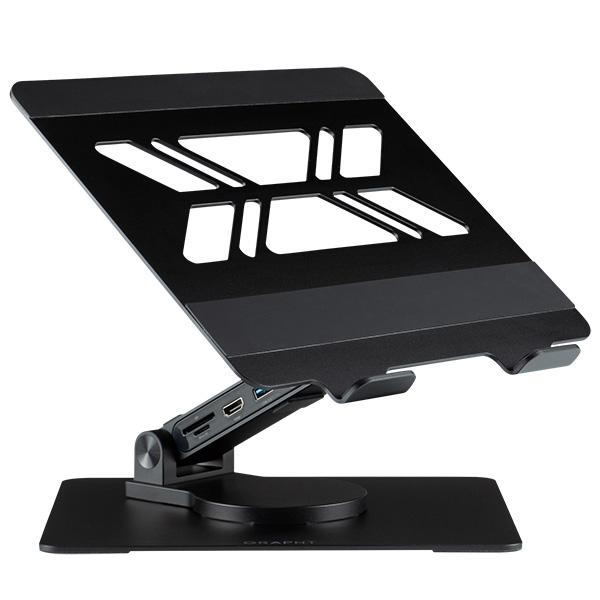 [バーコード] 4573626723609[型番] GRT069-BLK-ONEアルミニウム シリコン イーサネット USB A HDMI 2.0 HDMI PD対応 USB Power Delivery (USB PD) スタンド機能 m...