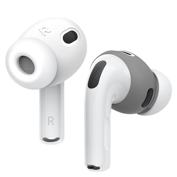 [バーコード] 8800328939653[型番] EL_A3PCSSCET_DWシリコン グレー ホワイト 極薄 AirPods Pro 3ラッピング可アップル製品・Mac・iPhone・iPad専門店のキットカット