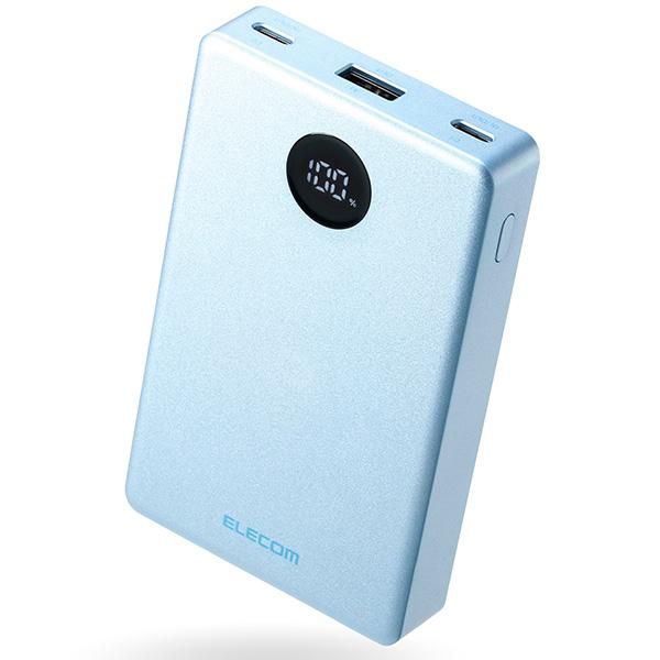 【予約・取り寄せ・入荷待ち時の入荷目安】ブルー :  次回入荷予定:4月中旬〜下旬頃[バーコード] 4549550417402[型番] DE-C86-10000BU充電残量の表示 USB A USB Type-C 10000mAh 準個体 ...