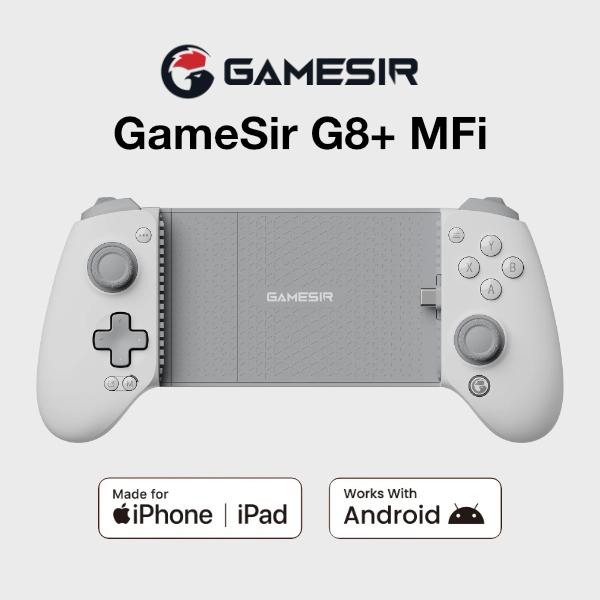 [バーコード] 6936685222991[型番] GameSir G8 Plus MfiUSB Type-C Made for iPhone ゲーム向け ゲーミング Made for iPad ホワイトラッピング可アップル製品・Mac・i...