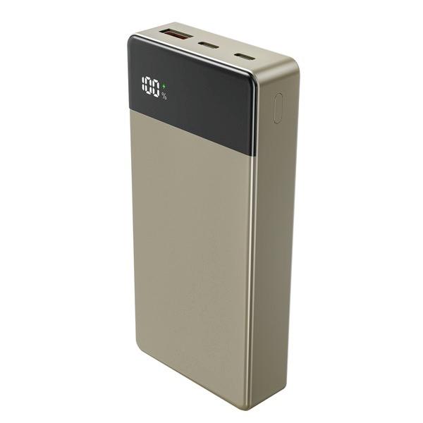[バーコード] 4511677146947[型番] GH-SSMBPA200-BR準個体 USB Type-C USB A アルミニウム ポリカーボネート 充電残量の表示 20000mAh USB Power Delivery (USB P...