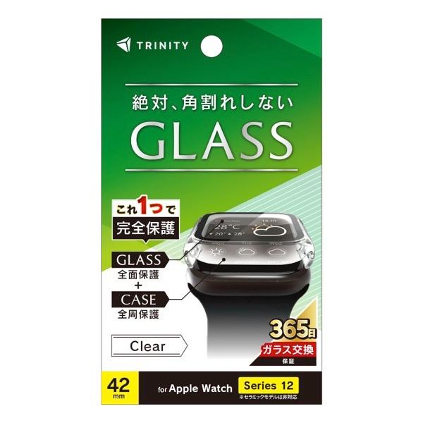 【予約・取り寄せ・入荷待ち時の入荷目安】クリア : 10月7日発売[バーコード] 4582269615509[型番] TR-AW2643-GLPC-CSCCL光沢 Apple Watch 42mm Series 12 クリア ポリカーボネー...
