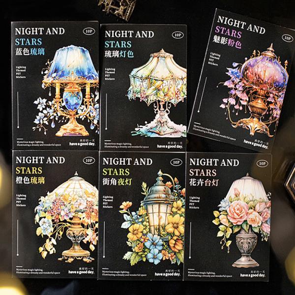 品番｜ST632種類｜シール数量｜10枚入（10種類, 各1枚）材質｜PET