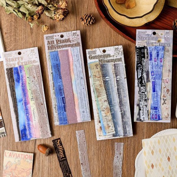 品番｜ST661種類｜シール数量｜20枚入（5種類, 各4枚）材質｜PET