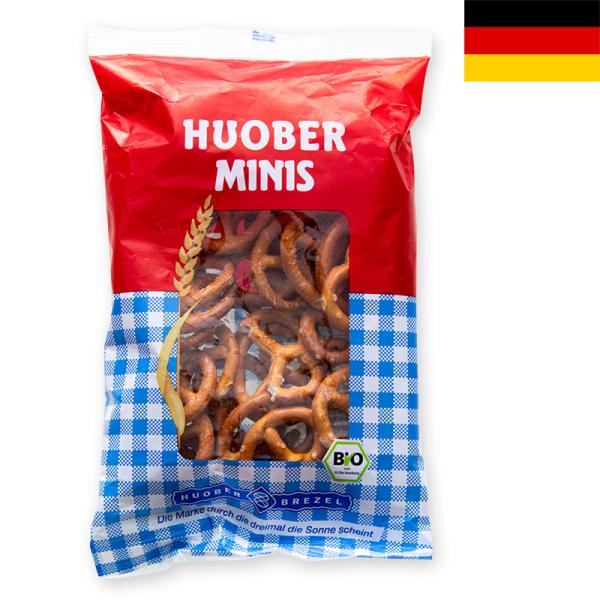 HUOBER Minis Brezel フーバーオーガニックミニプレッツェル 40gうま塩味 食べきりサイズ おつまみ スナック ドイツみやげ ドイツ土産1950年創業フーバープレッツェル社は、健康志向のオーガニック製品の開発に取り組むプレ...