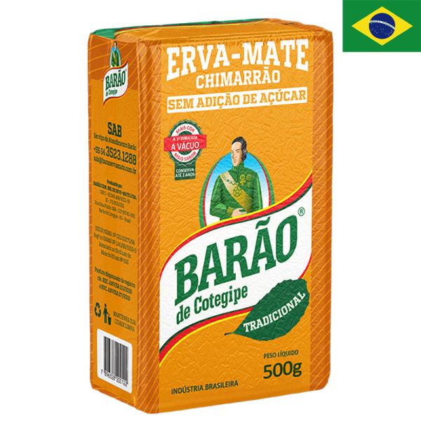BARAO MATE COTEGIPEバロン グリーンマテ茶 500g大容量 ブラジル土産 ブラジルみやげブラジルのお茶といえば、マテ茶！南米で古くから飲まれ、鉄分・ビタミンC・フラボノイド・アミノ酸などを多く含み、飲むサラダといわれていま...