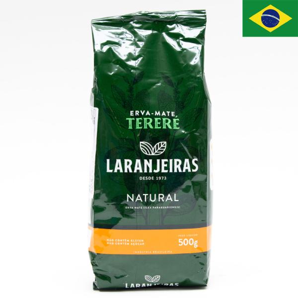 LARANJEIRAS TEREREラランジェイラス 水出しマテ茶 500g茶葉 水出し用 大容量 ブラジル土産 ブラジルみやげブラジルのお茶といえば、マテ茶！南米で古くから飲まれ、鉄分・ビタミンC・フラボノイド・アミノ酸などを多く含み、飲...