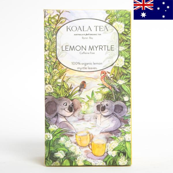 KoalaTea コアラティーフレーバーティーレモンマートル40g ティーバッグ20袋入オーストラリア産 カフェインフリー ノンカフェイン海外 輸入食品ナチュラル志向の高いオーストラリアならではのフレーバーティーです。オーストラリア原産のレ...