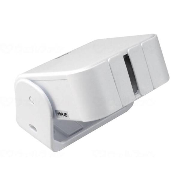 商品の仕様●サイズ／幅7.7×奥行3.5×高さ8.3cm●重さ／約82g●材質／ABS樹脂●電源／AC100Vまたは単4形乾電池×3●無線到達距離／屋外見通し約180m、屋内見通し約90m●付属品／取り付け用両面テープ、取付用ネジ、取付用リ...